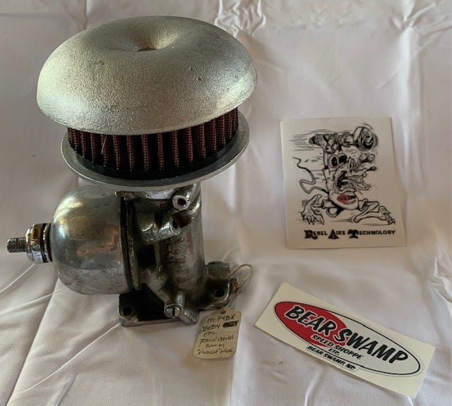 R.A.T. Air Cleaner Assembly for Linkert Carburetor (Plain Cover) | Bear ...