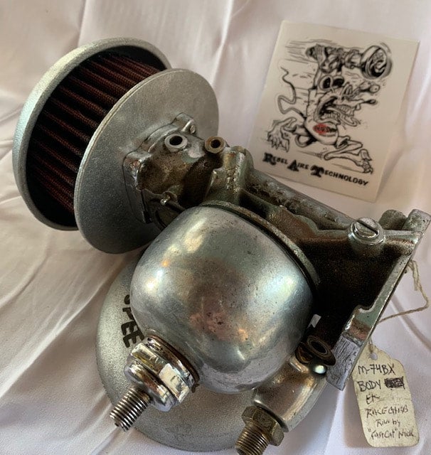 R.A.T. Air Cleaner Assembly for Linkert Carburetor (Plain Cover) | Bear ...