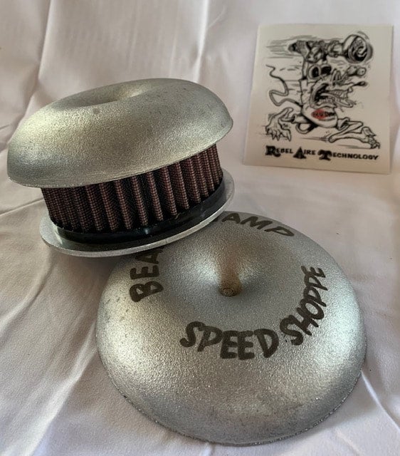 R.A.T. Air Cleaner Assembly for Linkert Carburetor (Plain Cover) | Bear ...